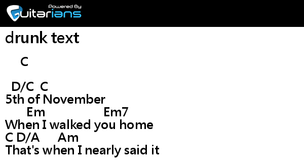 Drunk Guitar Chords This Ain't No) Drunk Dial (A Thousand Horses)